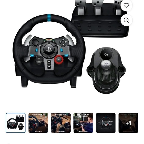 Logitech | Video Games & Consoles | Gaming Steering Wheel With Pedals ...